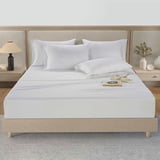 Hotel Signature 800 Thread Count Cotton 6-Piece Sheet Set (Full, White ...