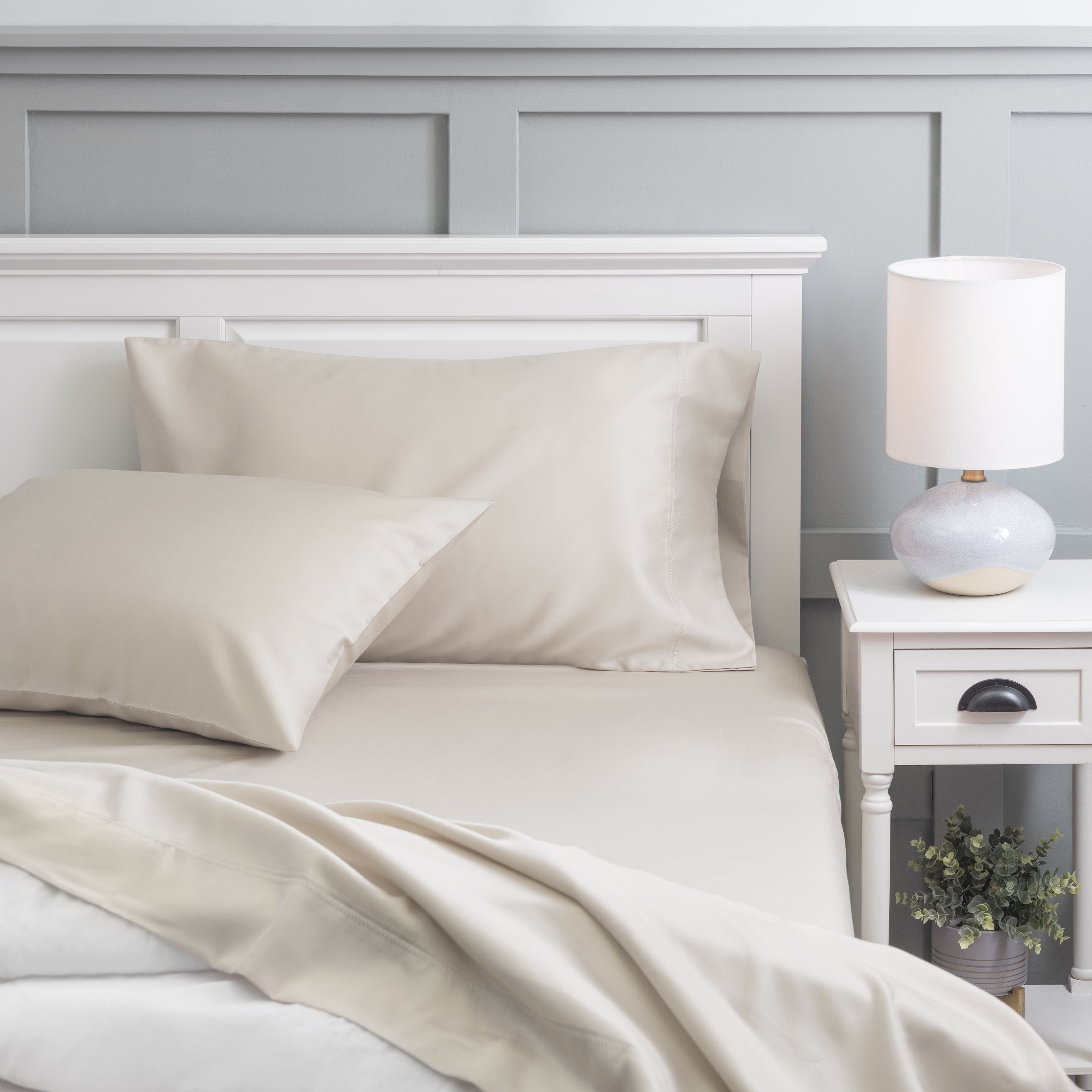 Hotel Style 500 Thread Count Tri-Blend with Lyocell Bed Sheet Set, Full ...