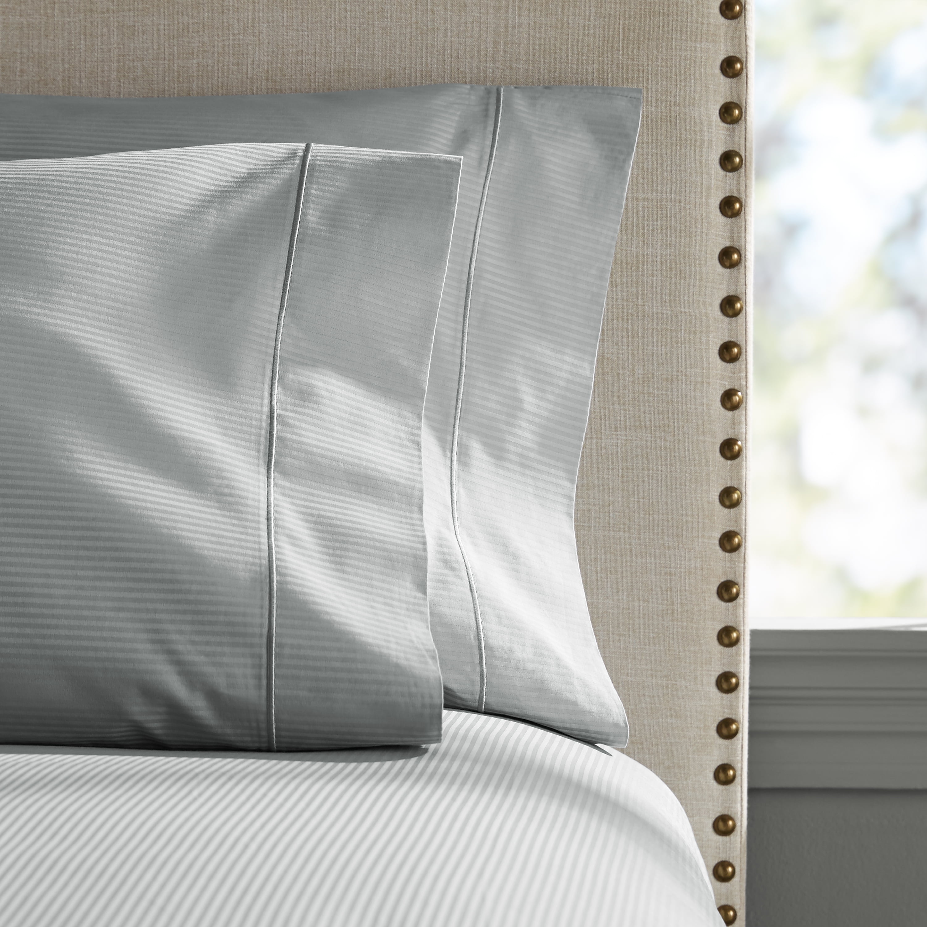 Hotel Style 600 Thread Count 100% Luxury Cotton Sheet Set, Queen ...