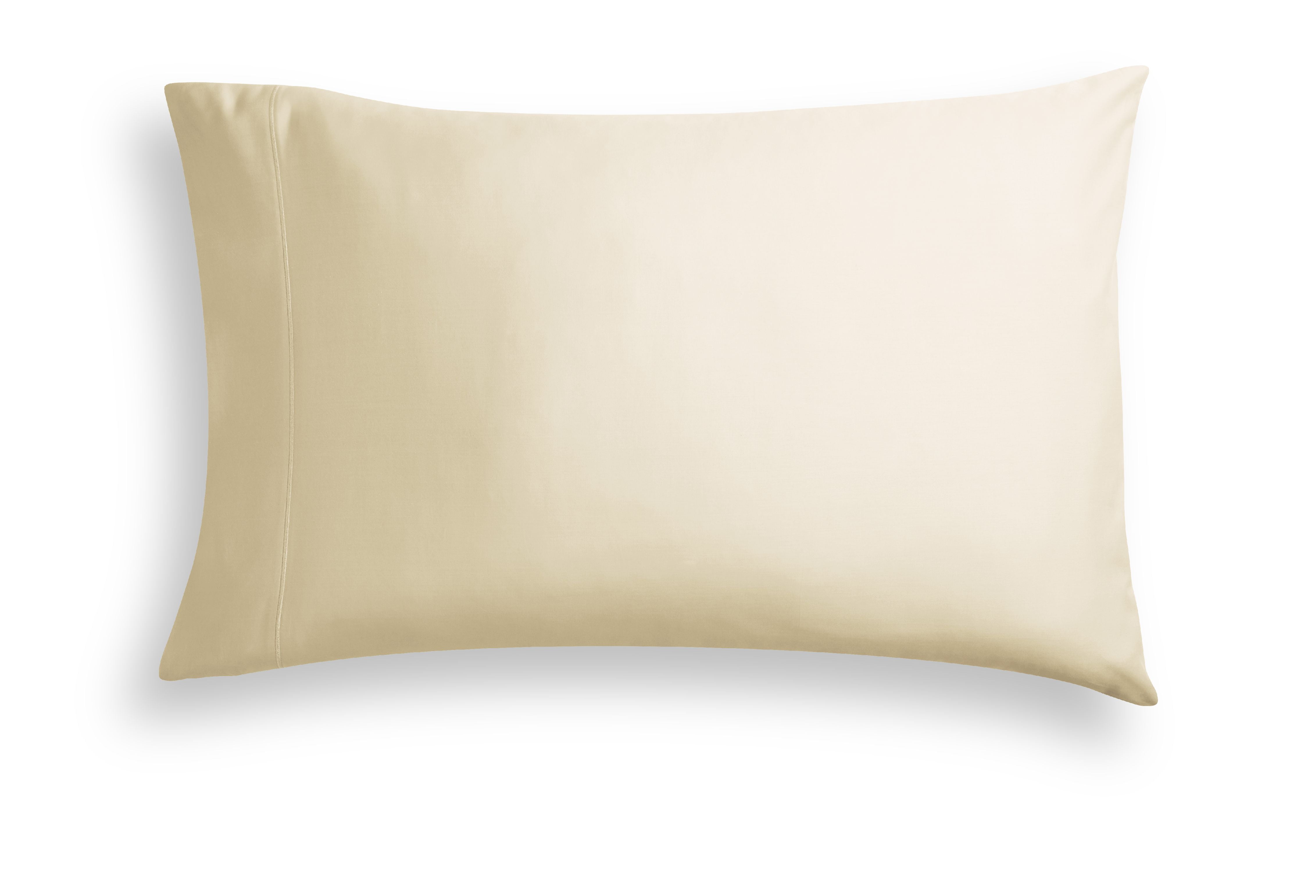 Hotel Style Luxury 4-Piece 600 Thread Count Cream Solid Cotton Bed ...