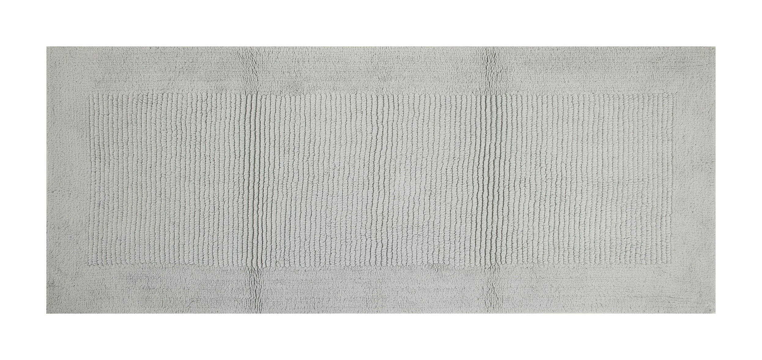 Hotel Style Silver Egyptian Cotton 24" x 60" Bath Runner - Walmart.com