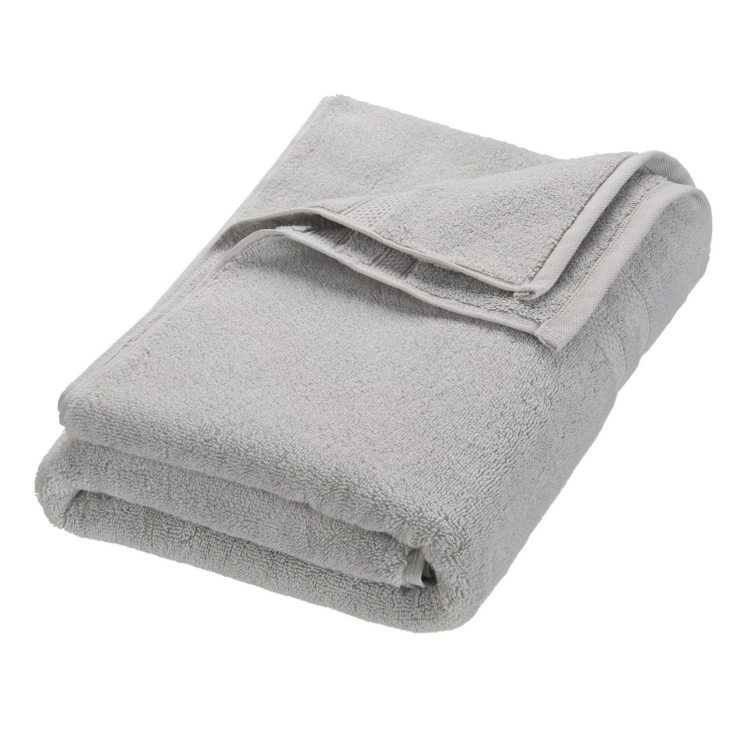 Hotel Style Turkish Cotton Bath Towel, Silver, Softness, Absorbency ...