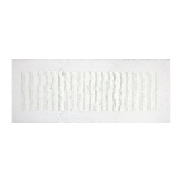 Hotel Style White Egyptian Cotton 24" x 60" Bath Runner - Walmart.com