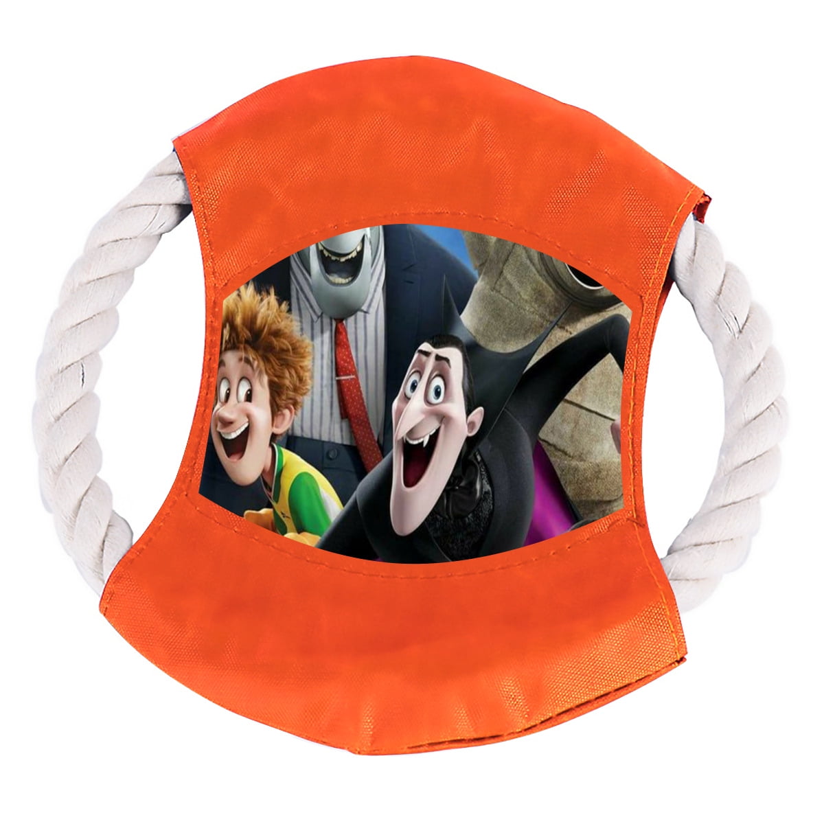 Hotel Transilvania Dog Toys Flying Disc Rope Toy Chew Toys for Dogs Flying Discs Training Cotton ...