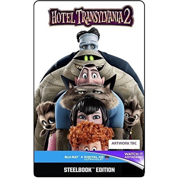 Hotel Transylvania 2 (Blu-ray) Adam Sandler Selena Gomez Steve Buscemi ...