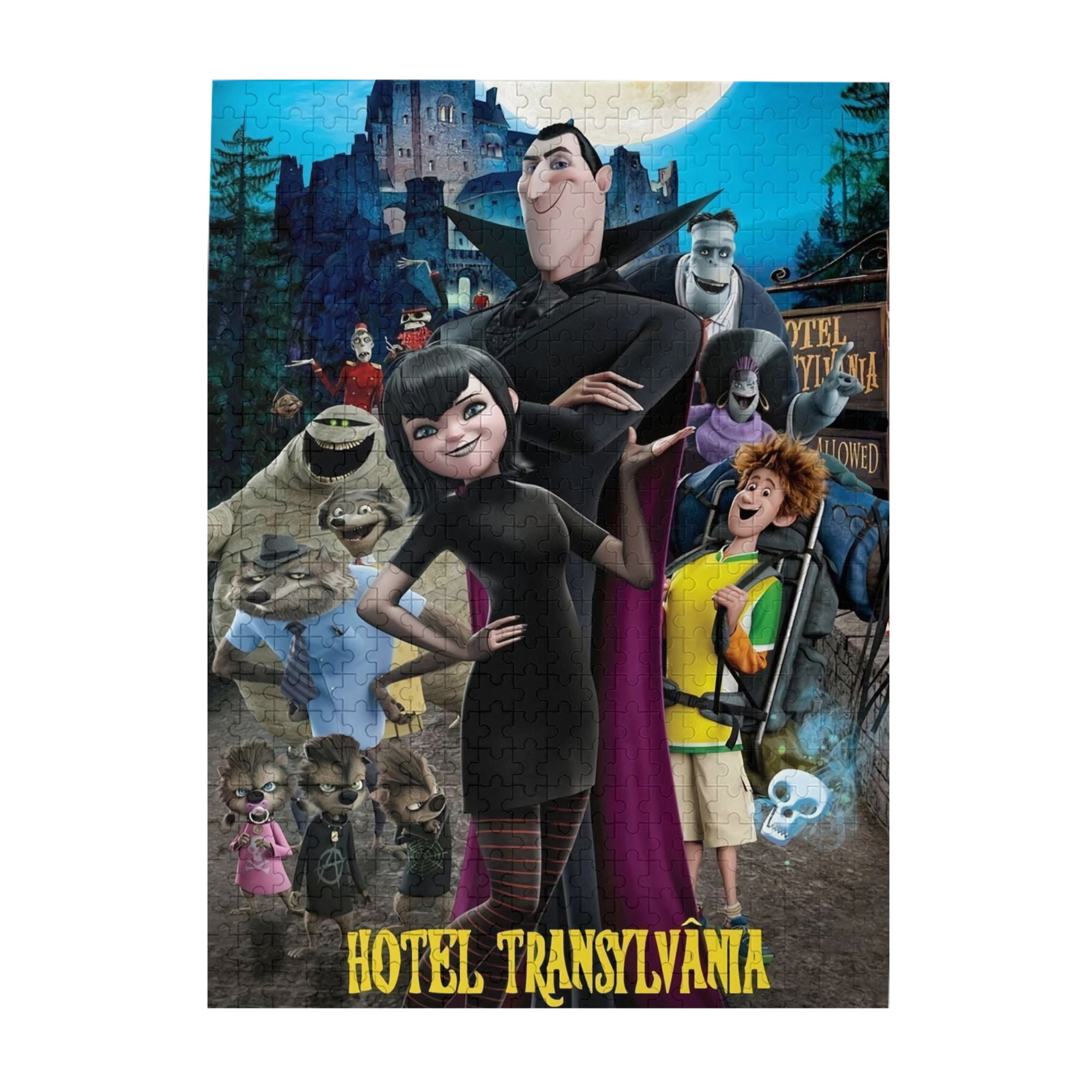 Hotel Transylvania 500 Piece Jigsaw Puzzle for Adults Kids, Challenging ...