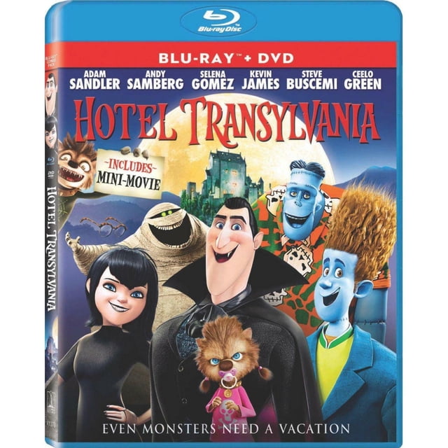 Hotel Transylvania (Blu-ray + DVD) - Walmart Business Supplies