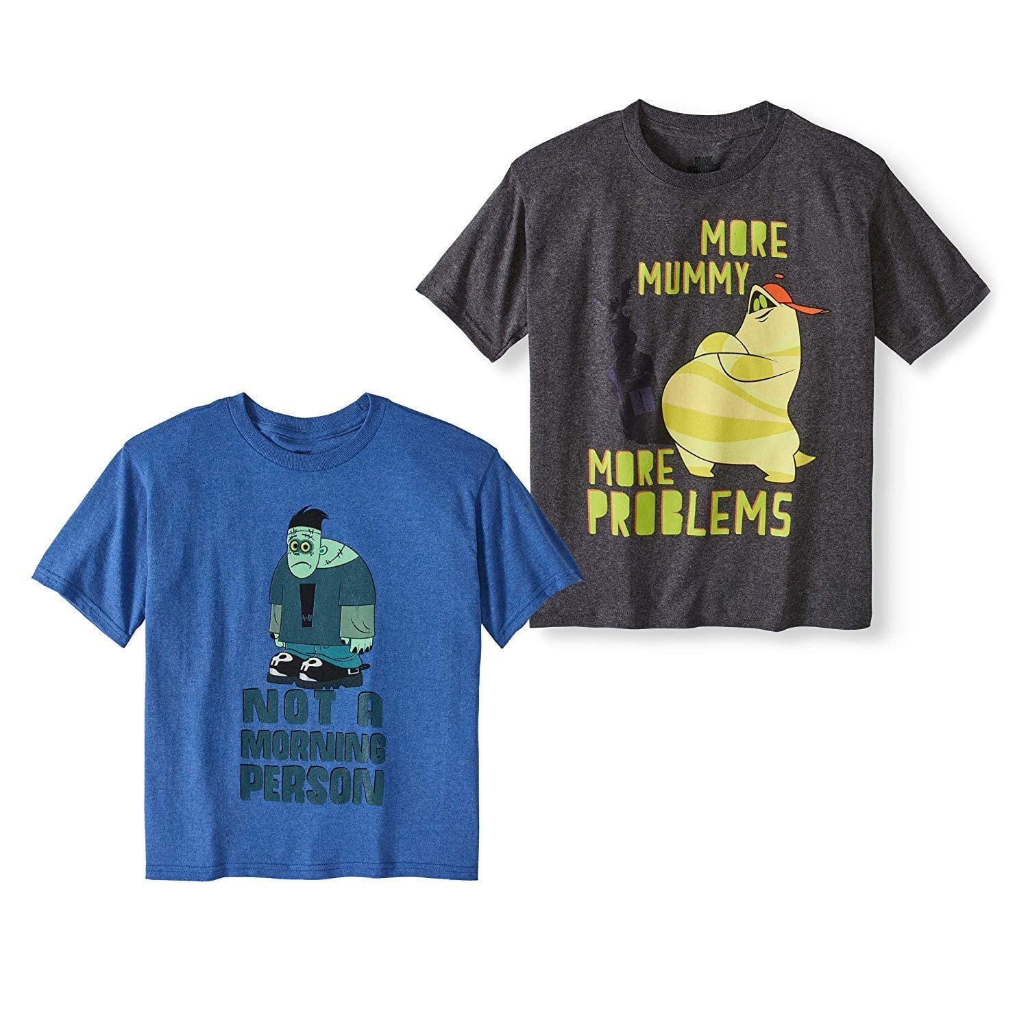 Hotel Transylvania Boys Dracula Shirt – 2 Pack of Boys Tees – Count ...