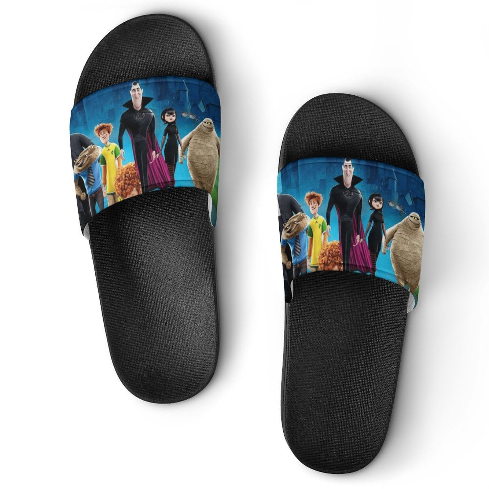 Hotel Transylvania Boys Slide Sandals, Comfort Casual Pool Slide ...