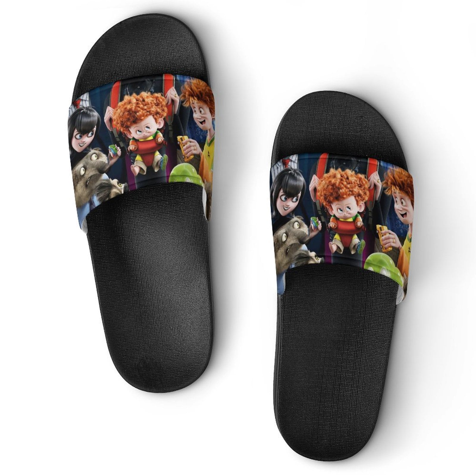 Hotel Transylvania Boys Slide Sandals, Comfort Casual Pool Slide ...