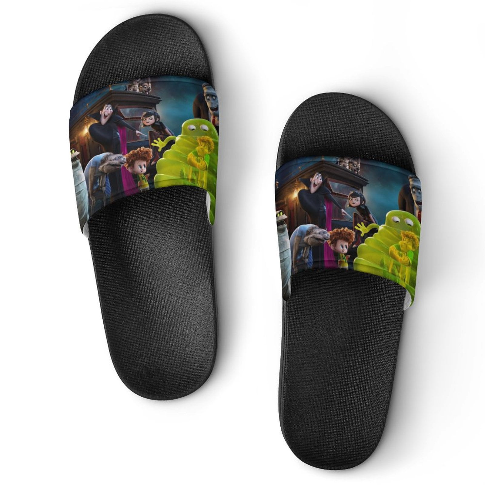Hotel Transylvania Boys Slide Sandals, Comfort Casual Pool Slide ...