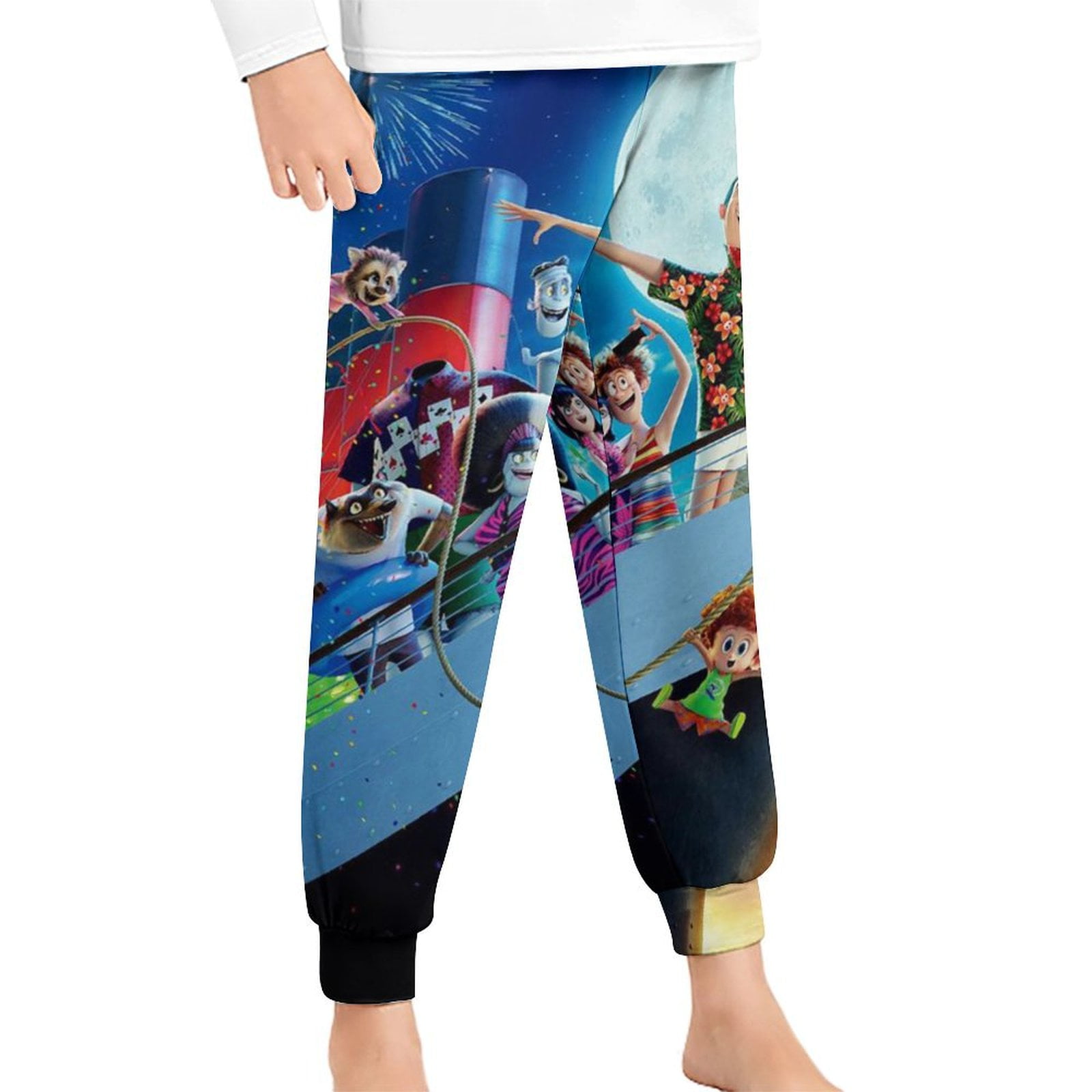Hotel Transylvania Children's Pjamas Soft 3D Printing Pj Pants Lounge Pants Comfy Sleepwear ...