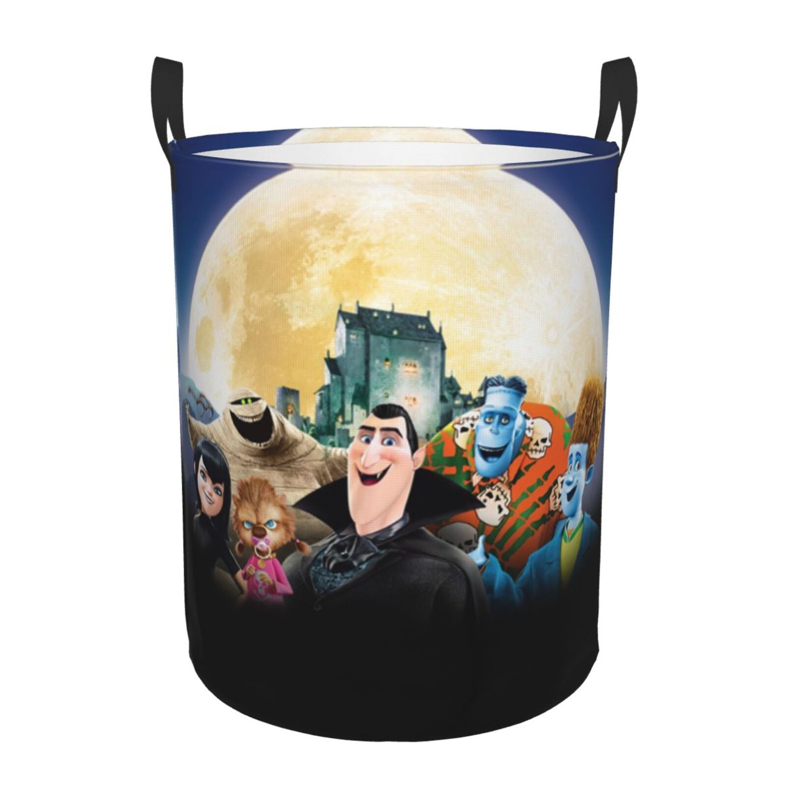 Hotel Transylvania Circular Hamper With Handle Storage Basket Circular ...