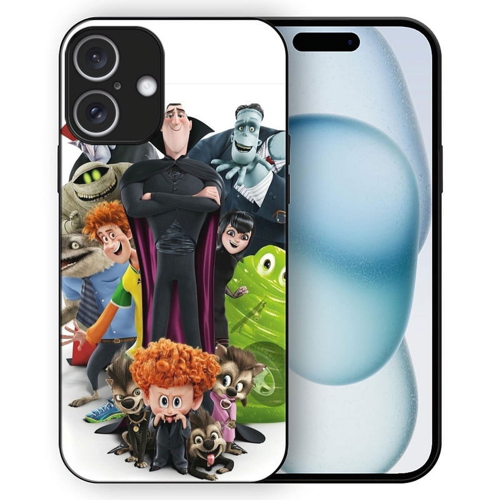 Hotel Transylvania Fan Phone Case,featuring a collage-style print of ...