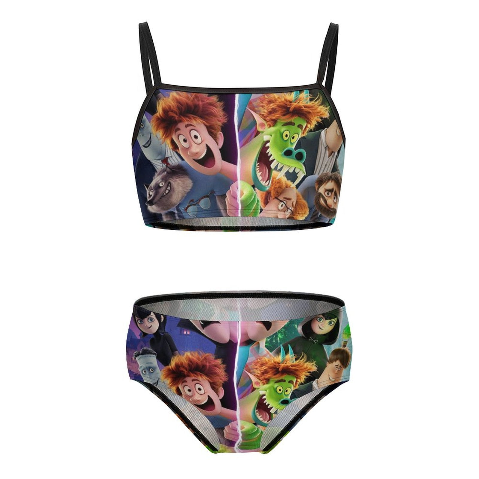 Hotel Transylvania Girls Bikini Swimsuits Two-piece Beach Bathing Suit Swimwear 6-7Y(110cm ...