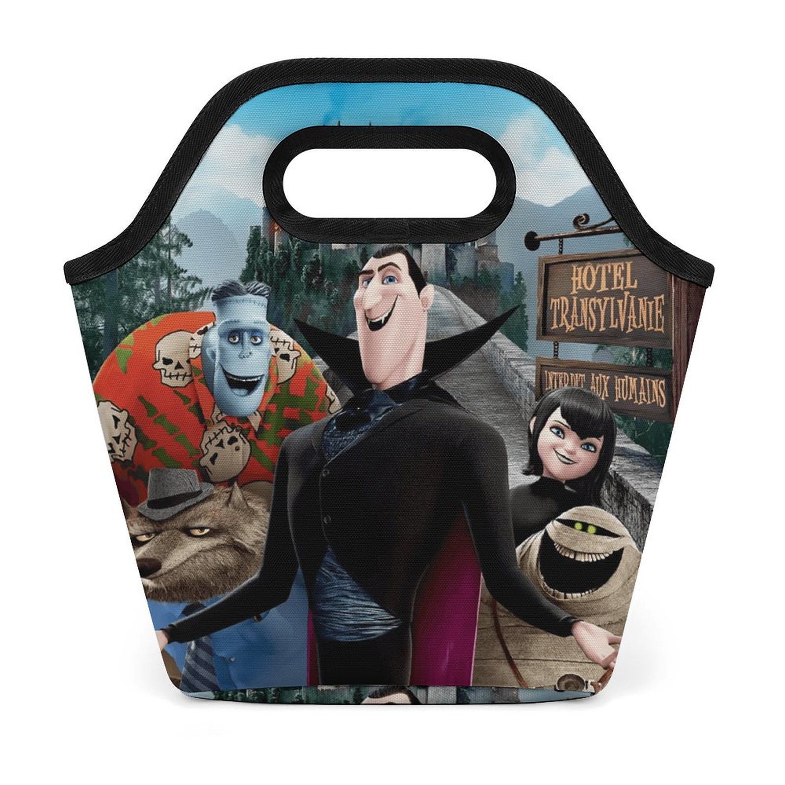 Hotel Transylvania Lunch Bag, Lunch Box Bag, Reusable Lunch Tote Bag ...