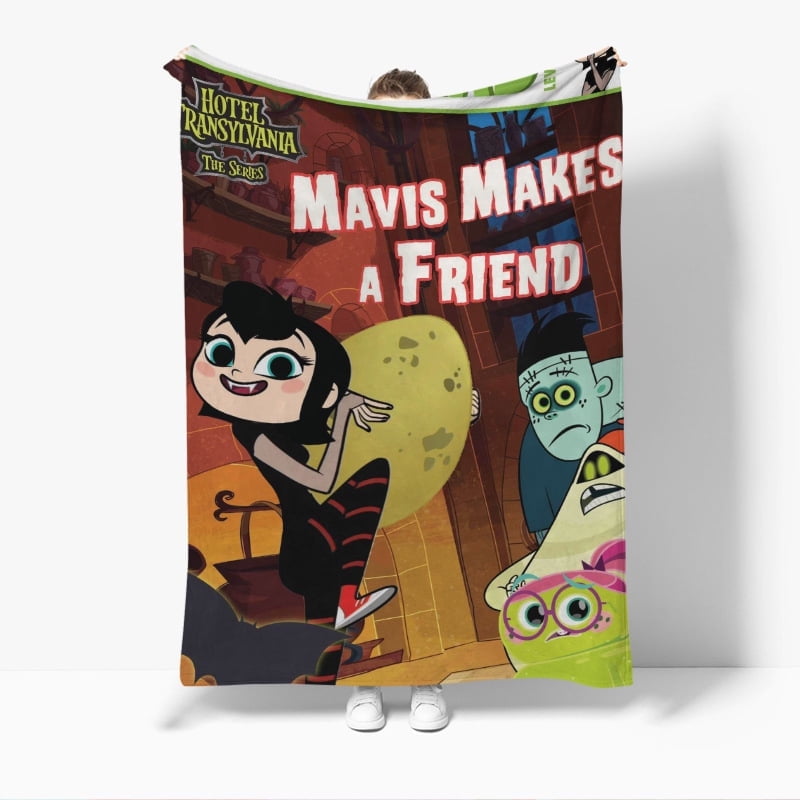 Hotel Transylvania Mavisde sofa blanket monster gula nap blanket ...
