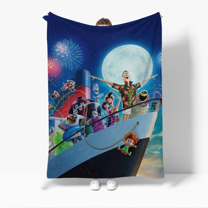 Hotel Transylvania Mavisde sofa blanket monster gula nap blanket ...