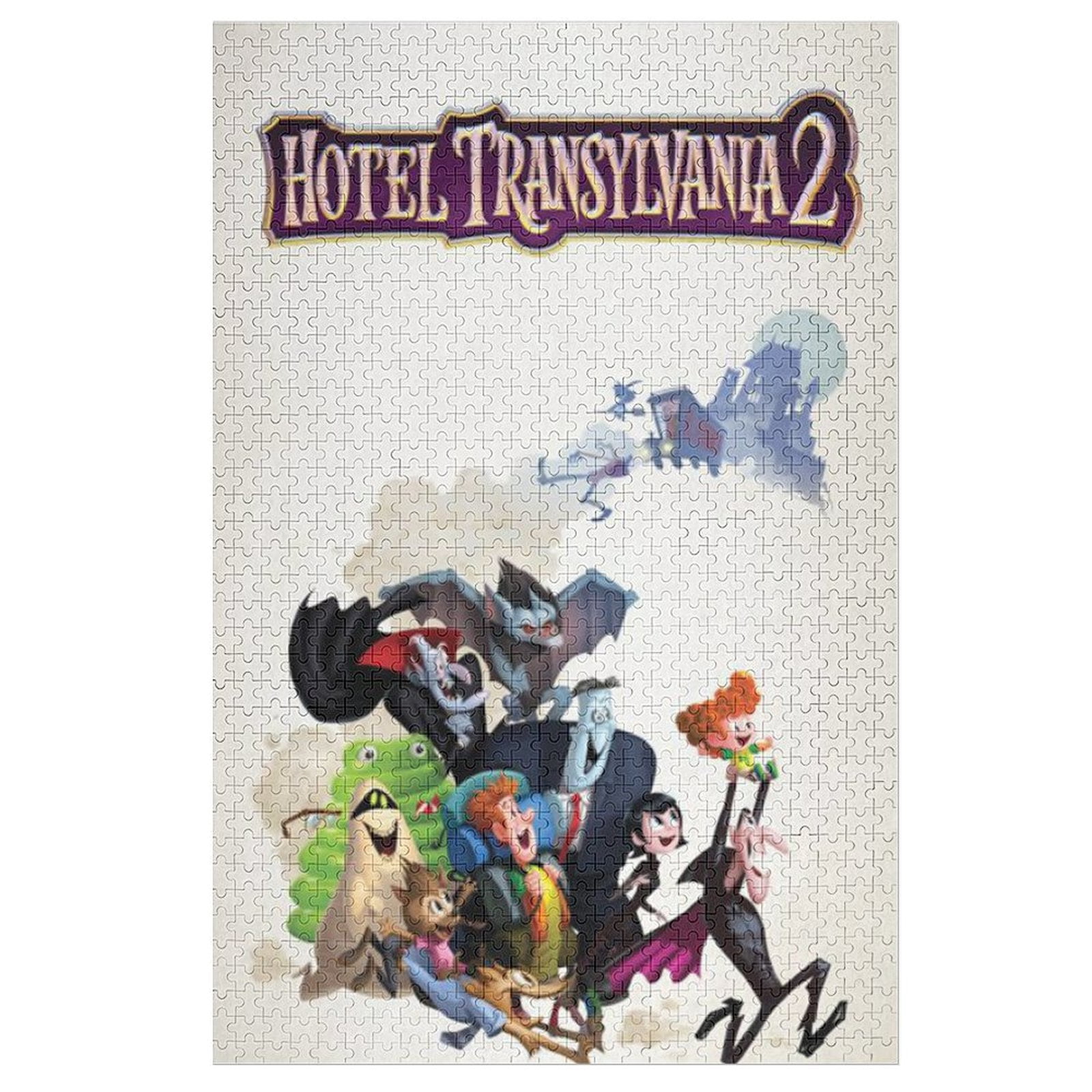 Hotel Transylvania Picture Puzzle 1000 PCS Wooden Puzzle Artwork Jigsaw ...