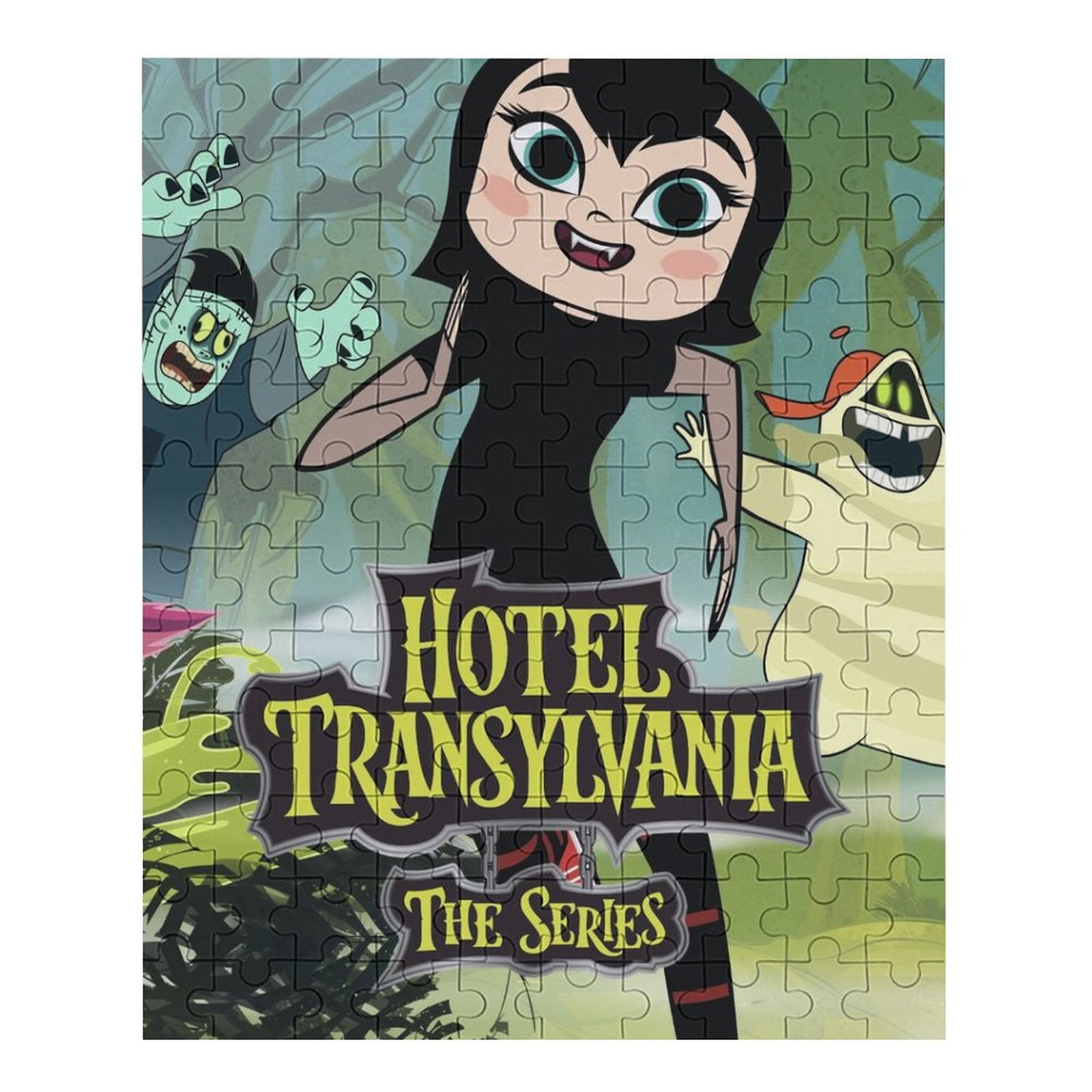 Hotel Transylvania Picture Puzzle 120 PCS Wooden Puzzle Artwork Jigsaw ...