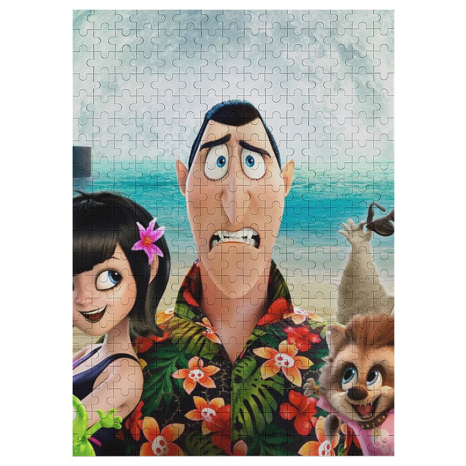 Hotel Transylvania Picture Puzzle 300 PCS Wooden Puzzle Artwork Jigsaw ...
