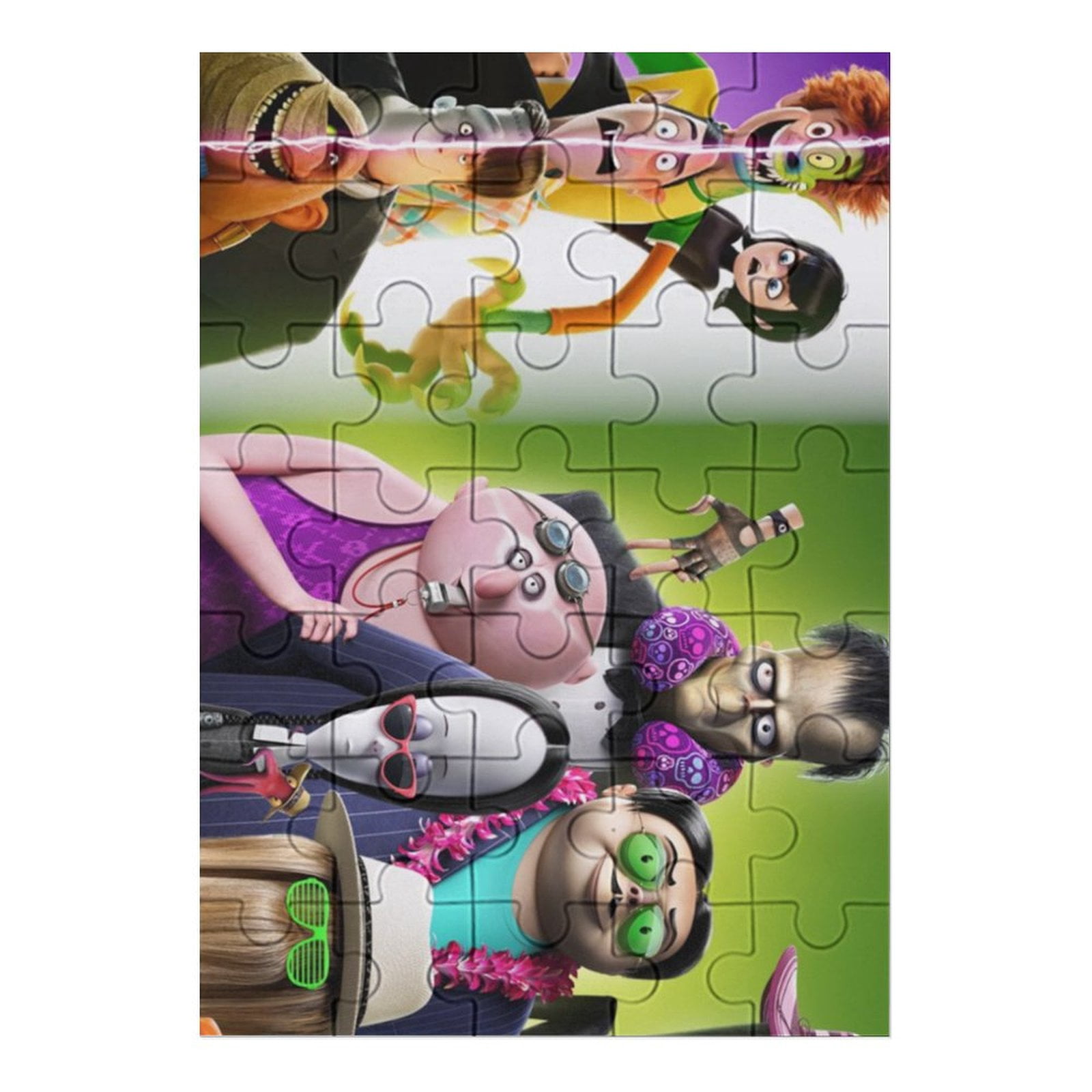 Hotel Transylvania Picture Puzzle 35 PCS Wooden Puzzle Artwork Jigsaw ...