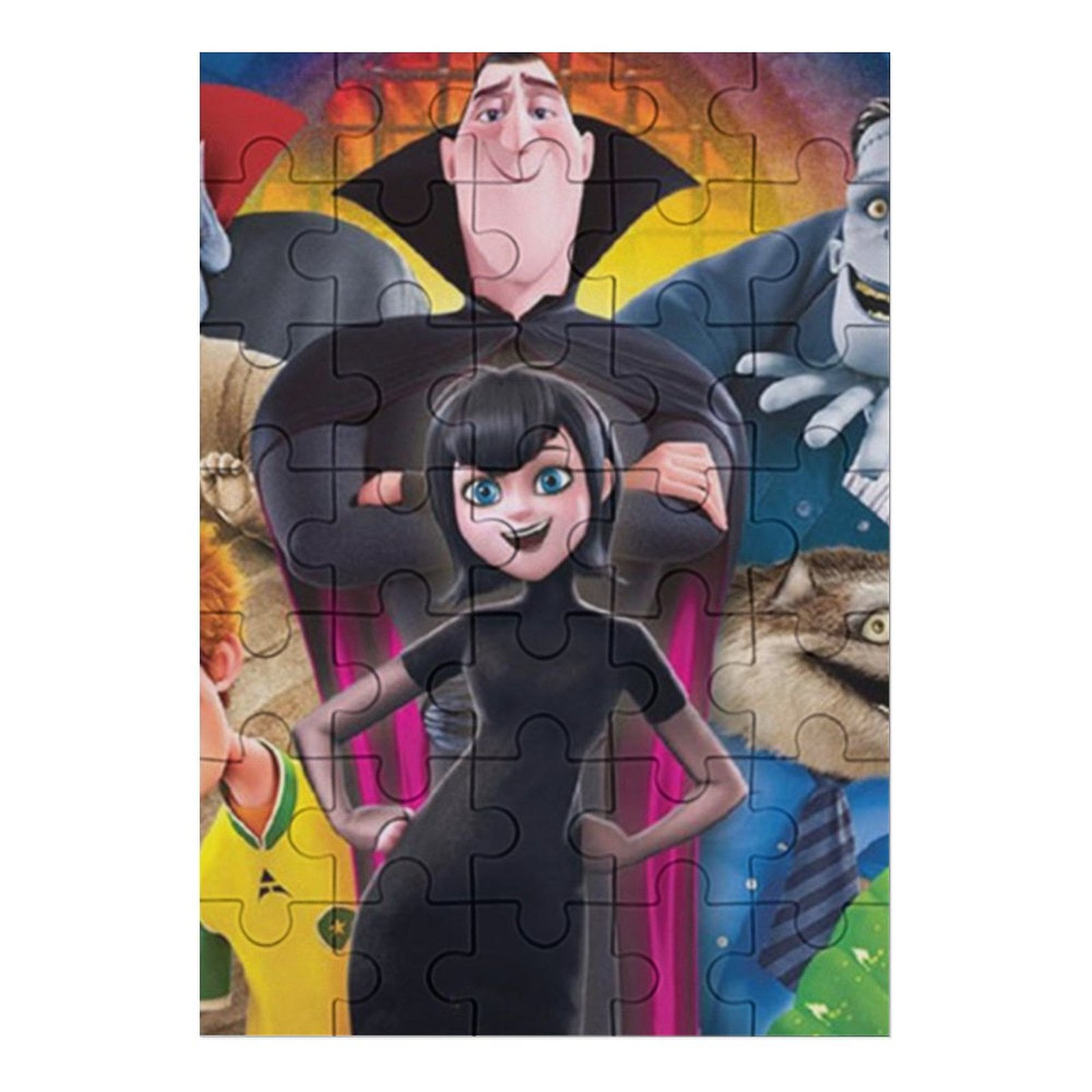 Hotel Transylvania Picture Puzzle 35 PCS Wooden Puzzle Artwork Jigsaw ...