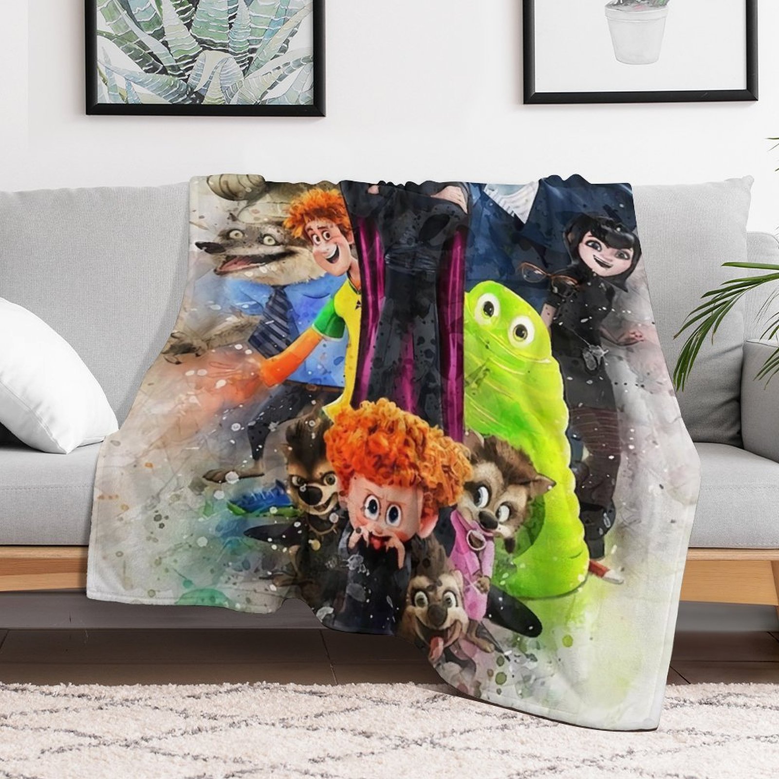 Hotel Transylvania Queen Size Blanket, Gifts for Girls And Boys, Super ...