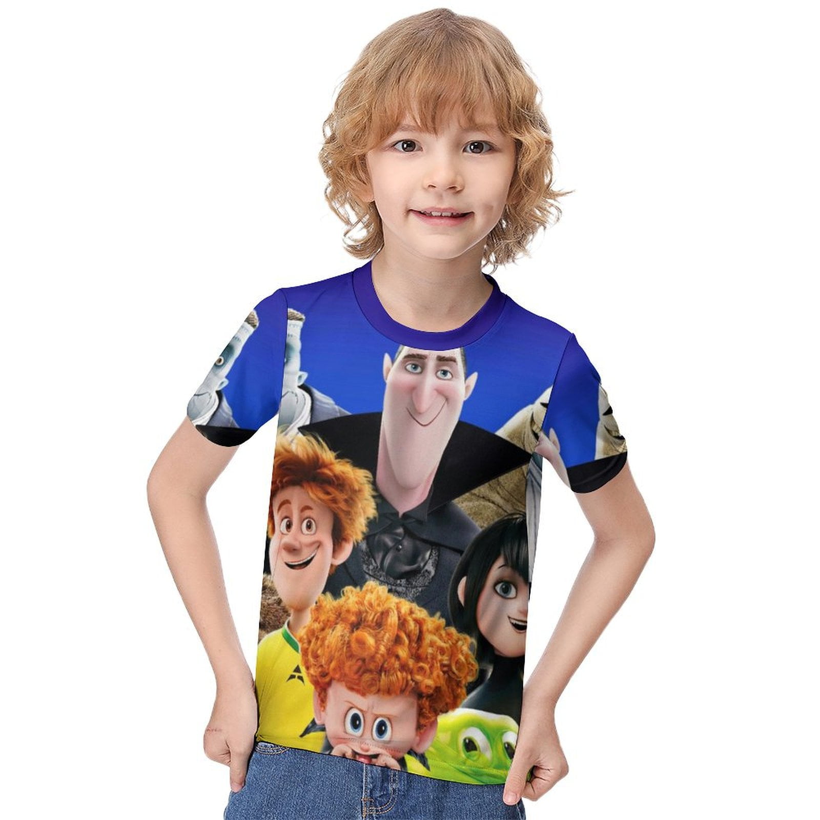 Hotel Transylvania T-shirts for Teen Boys Girls Tee Shirts Soft Summer ...