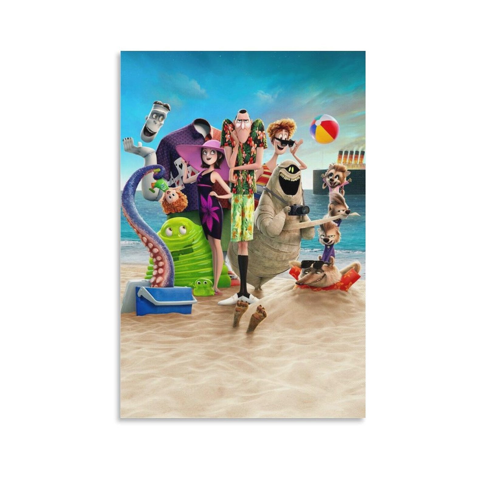 Hotel Transylvania Wall Paintings Elegant Hanging Art Canvas Wall Art ...