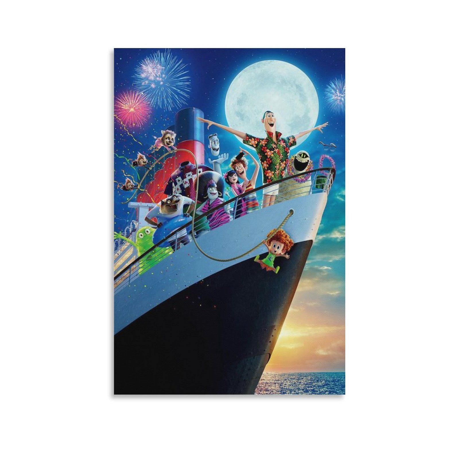 Hotel Transylvania Wall Paintings Elegant Hanging Art Canvas Wall Art ...