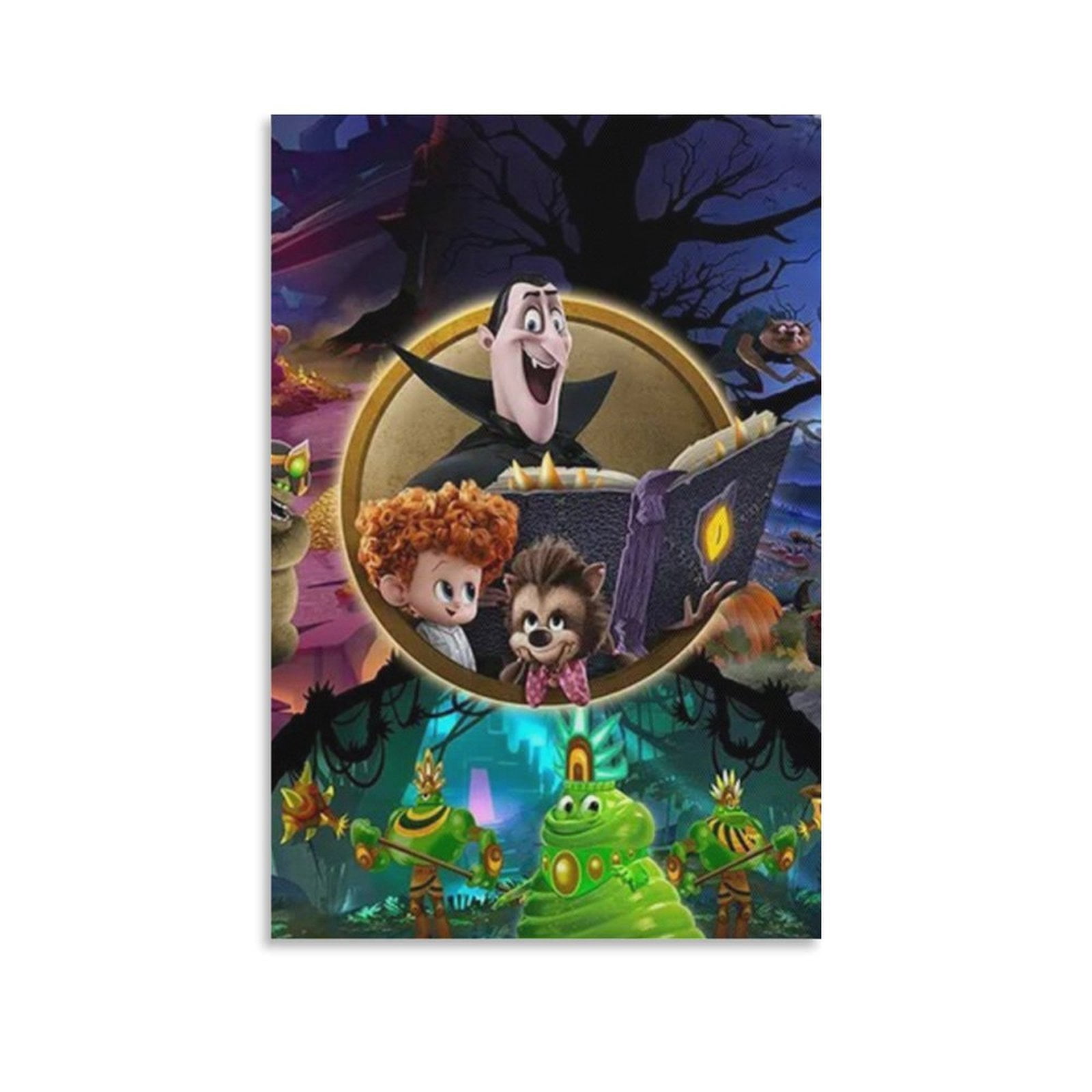 Hotel Transylvania Wall Paintings Elegant Hanging Art Canvas Wall Art ...