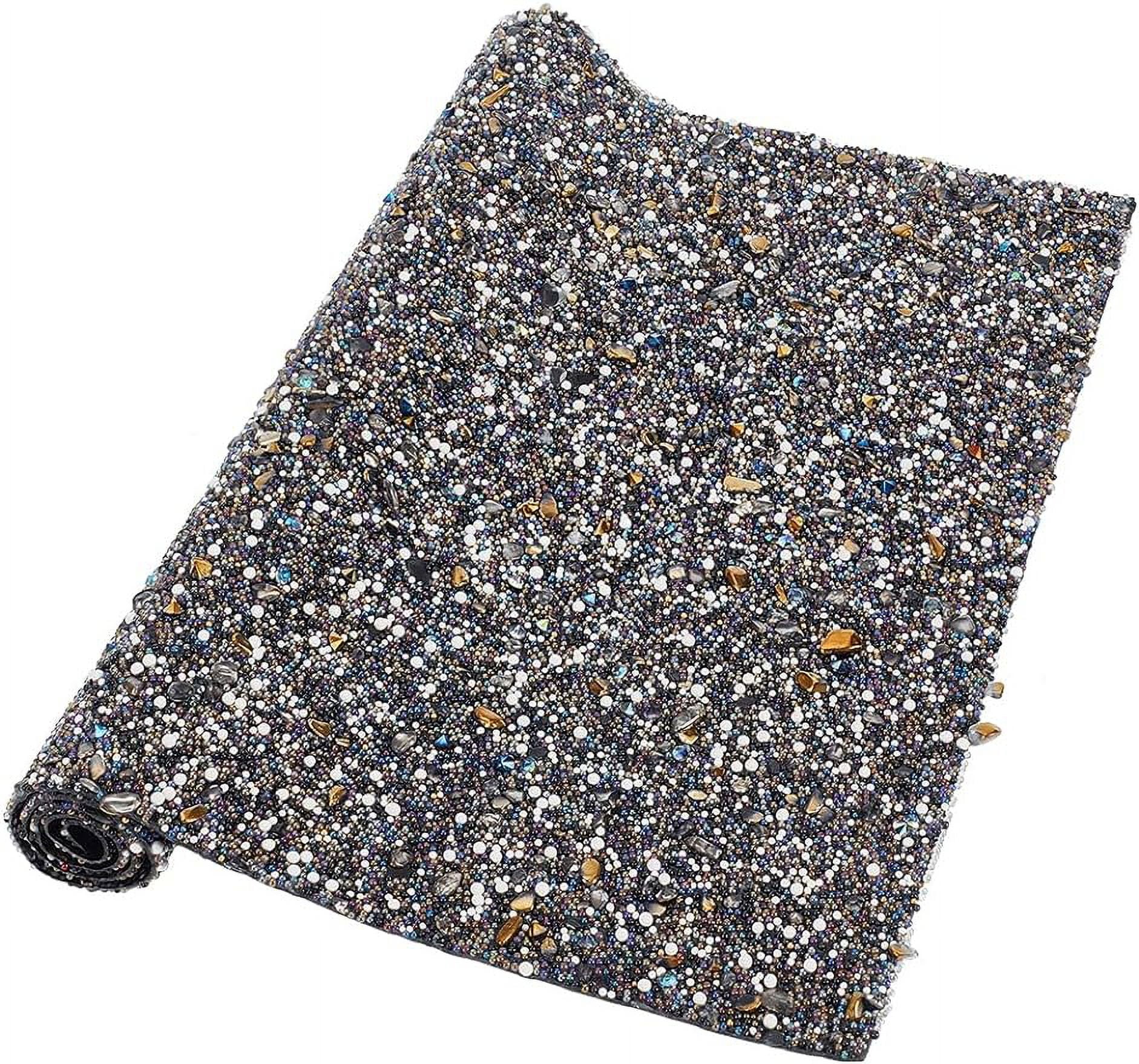 Hotfix Rhinestone Sheet 8.3x12.4inch Black Resin Rhinestone Sheet Iron ...