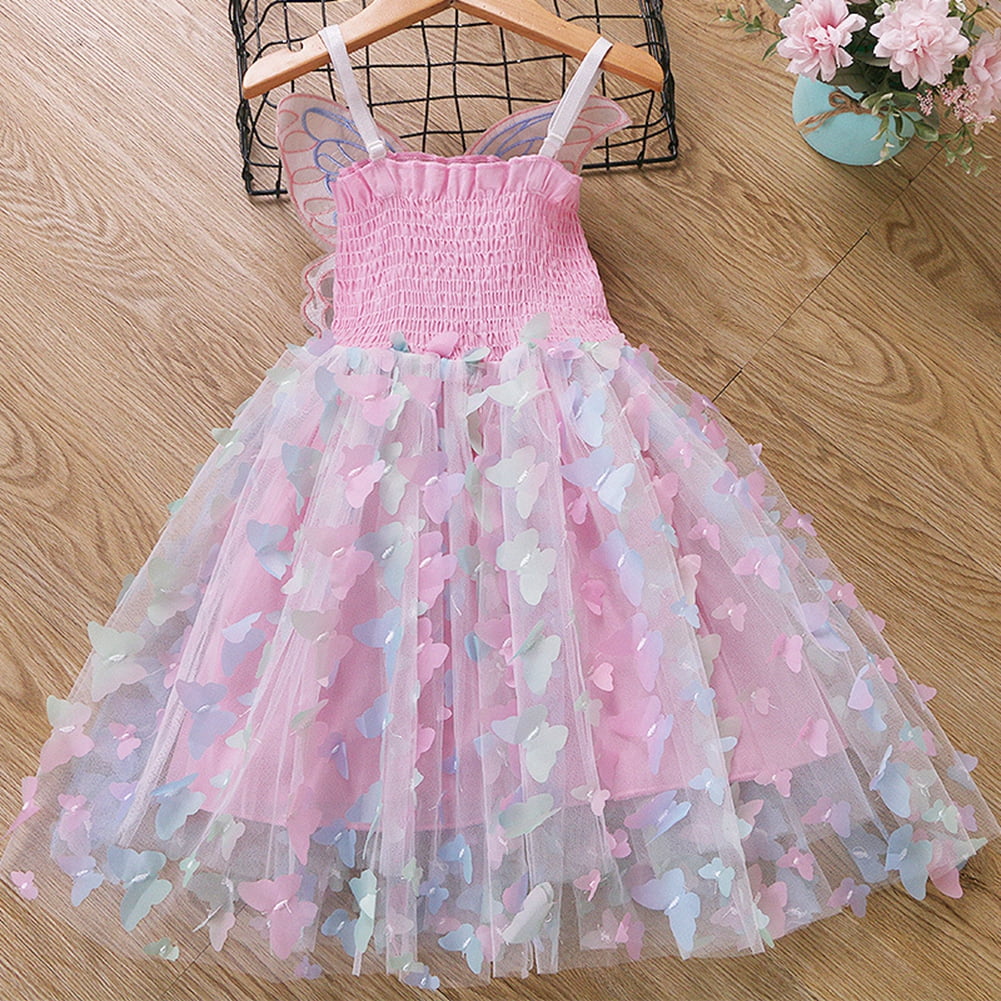 Hotiary Toddler Baby Girls Tulle Puffy Dress Kids Sleeveless Suspender ...