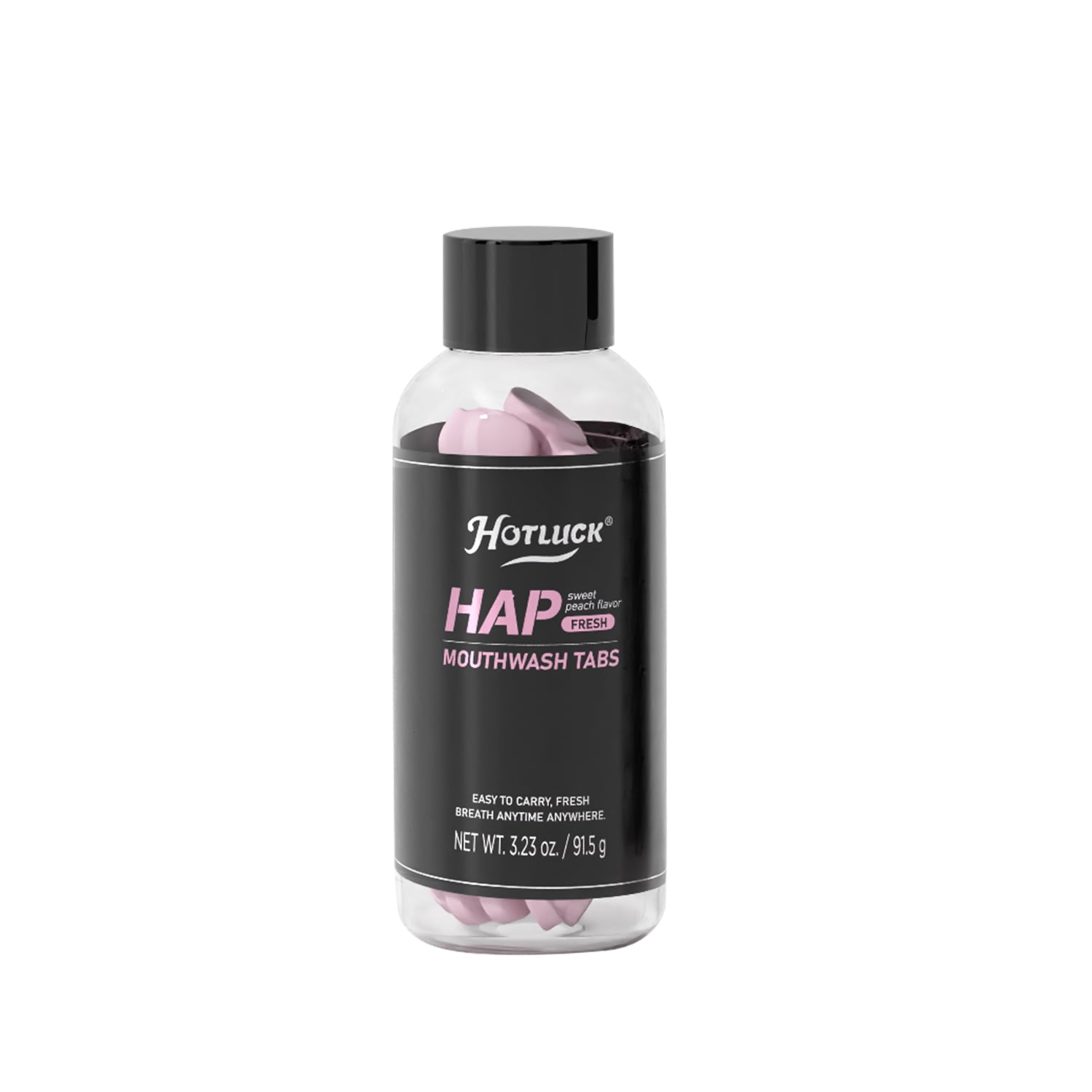 Hotluck Hap Mouthwash Tablets for Fresh Breath,Portable 30Count (1 Pack ...