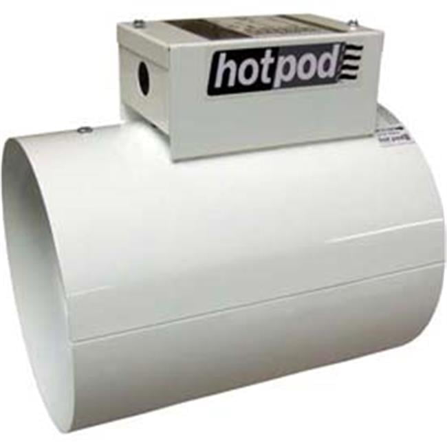 Hotpod 8 in. Diameter Inlet Duct Mounted Heater Hardwired, 1440-720W ...