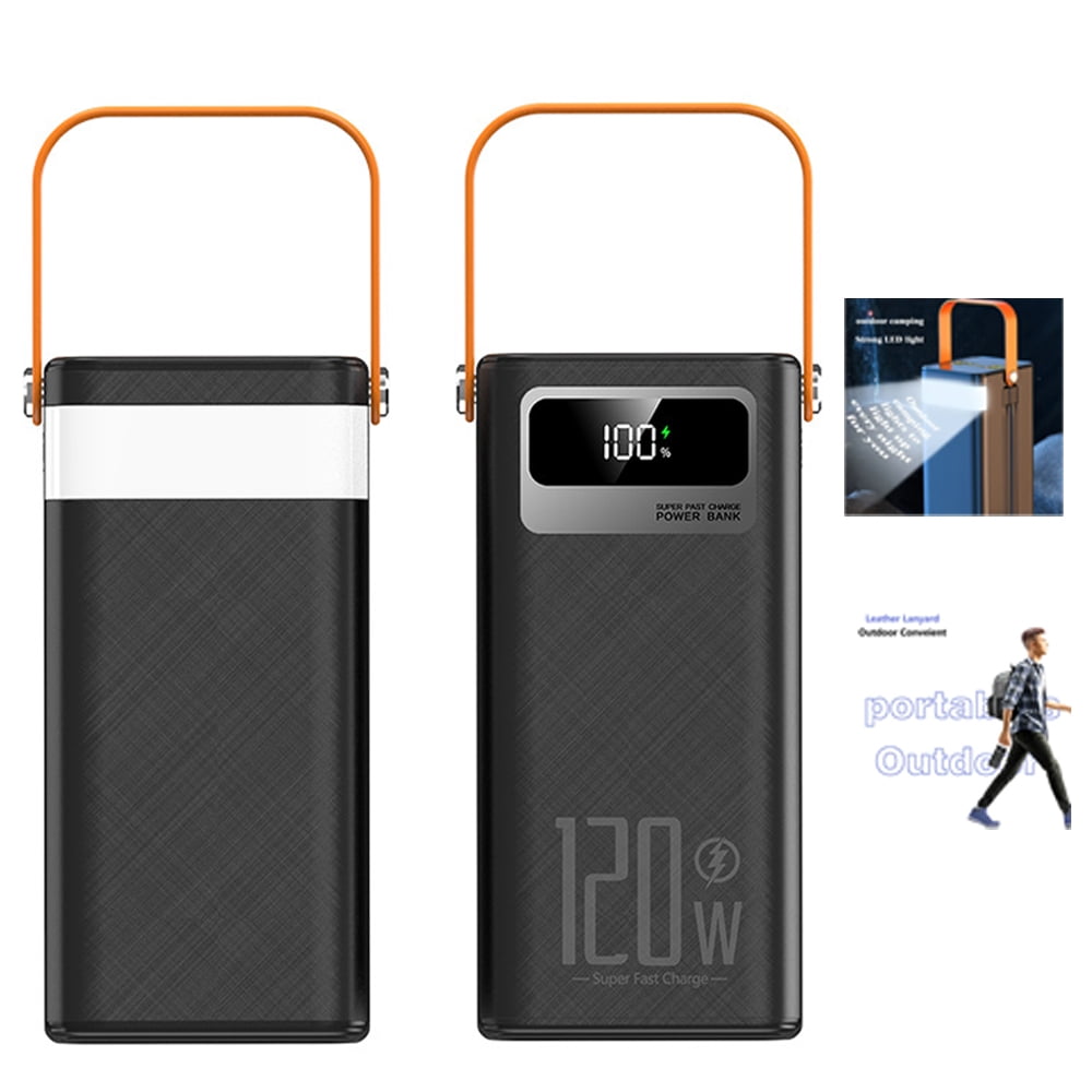 Hotpom 120W Fast Charging Power Bank, 30000mAh Portable Charger, with ...
