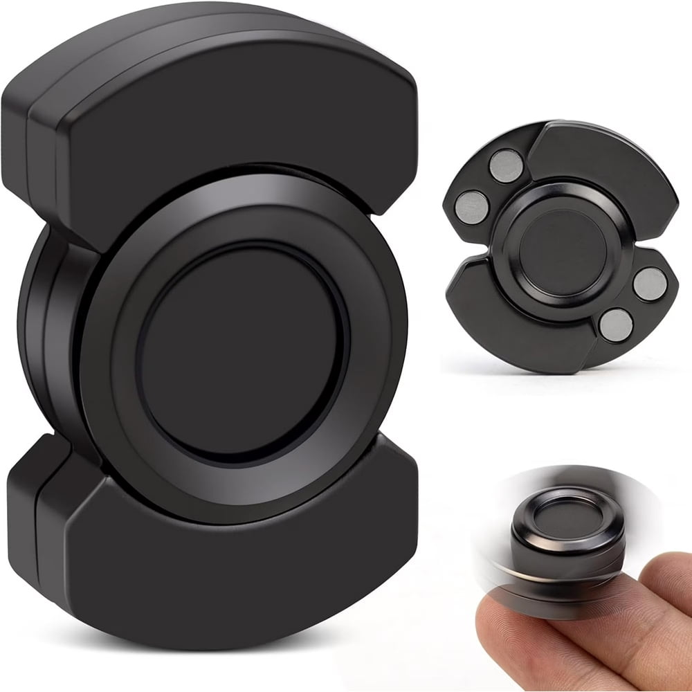 Hotpom 3-in-1 Fidget Spinner, Slider, Clicker 2025 Latest Portable ...