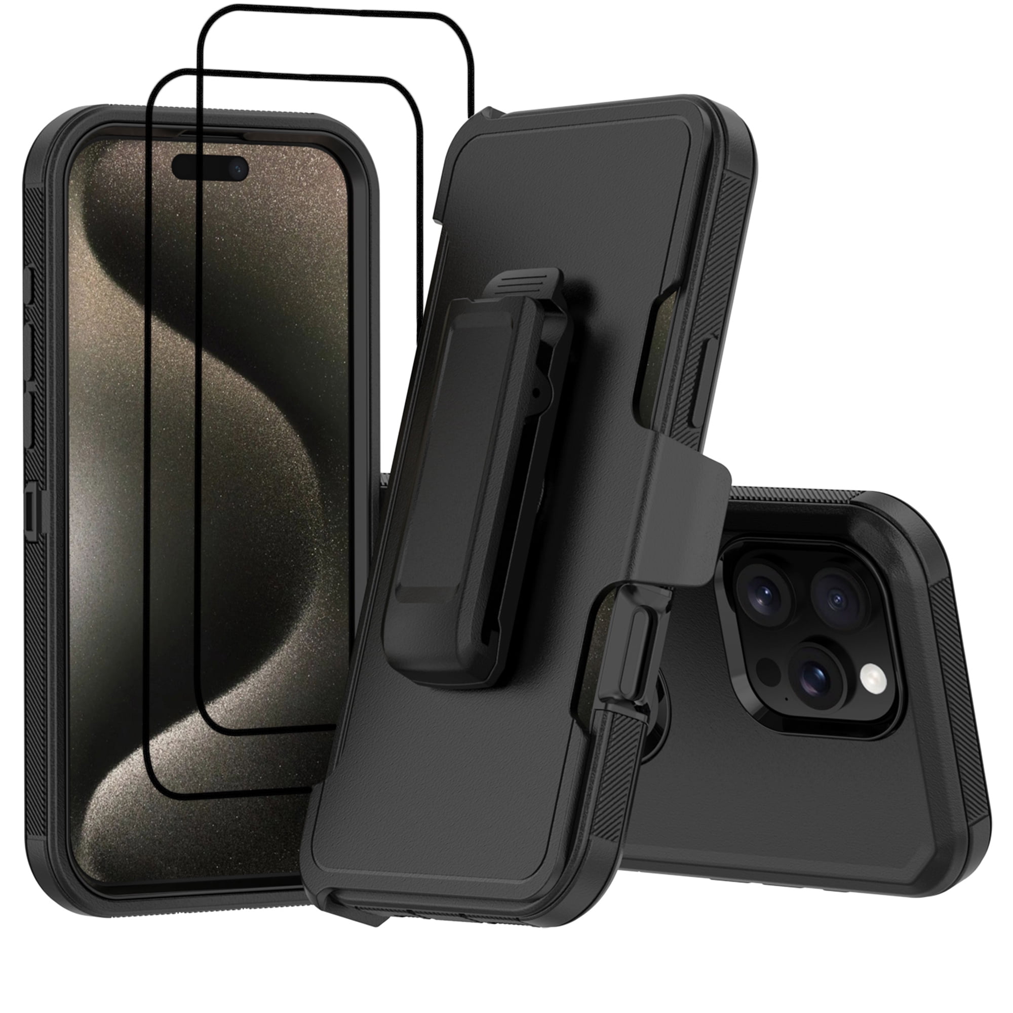 Hotpom Case for iPhone 16 Pro Max Heavy Duty Shockproof Dustproof Phone ...