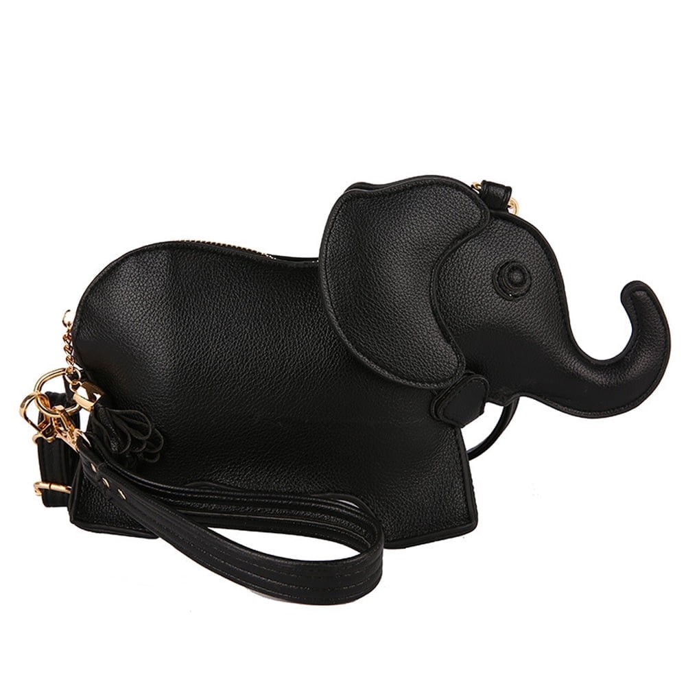 Hotpom Elephant Shaped Crossbody Bag, Trendy Retro Style Handbag, Cute ...