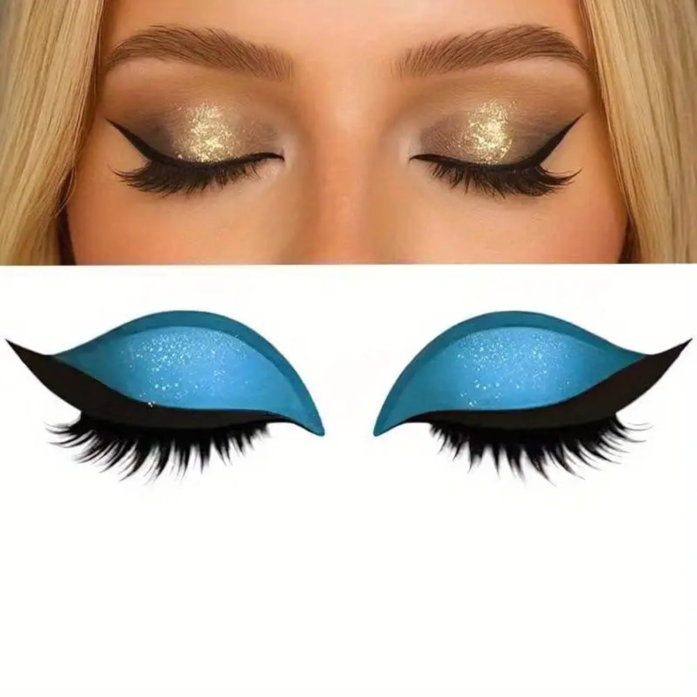 Hotpom Lazy Eye Shadow Eyelash Patch, 3-in-1 Self-Adhesive Reusable ...
