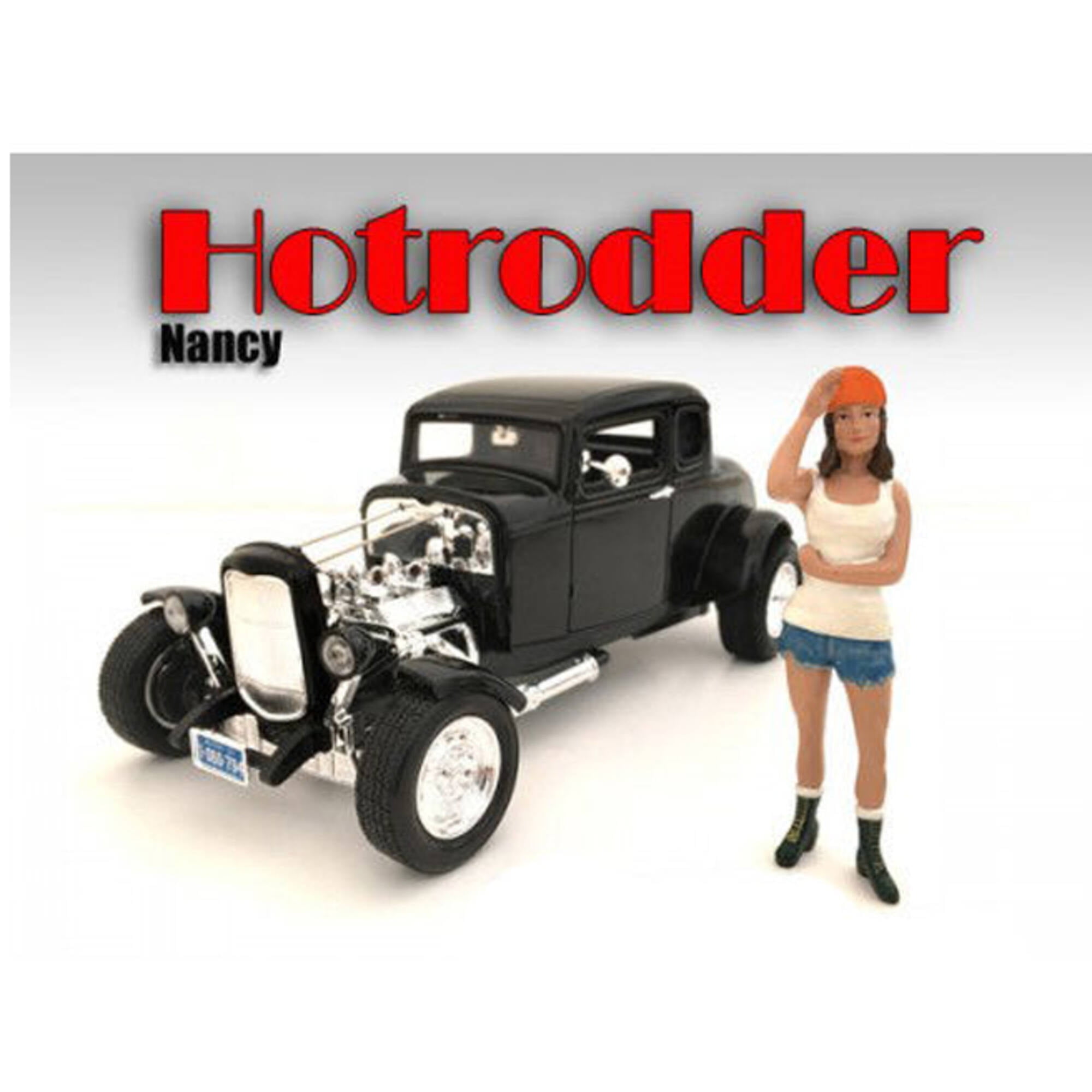"Hotrodders" Nancy Figure For 1:24 Scale Models by American Diorama ...