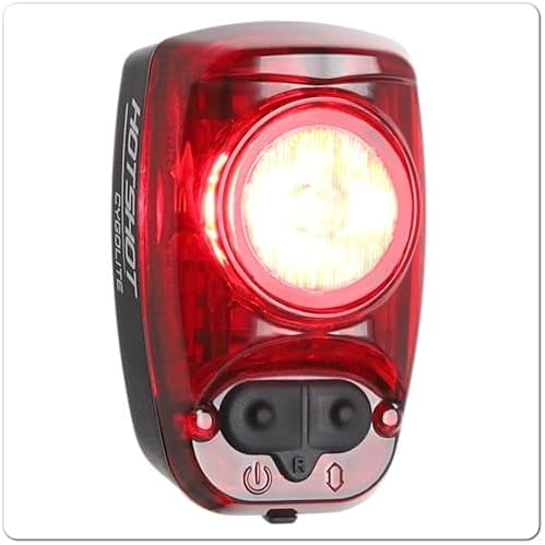 Hotshot 180 Lumen Bicycle Taillight – 7 Night & Daytime Modes– User Adjustable Flash Speeds ...