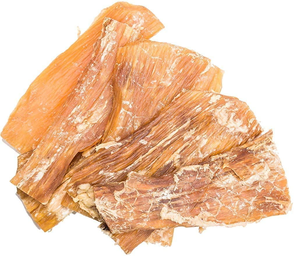 Hotspot Pets Beef Tendons for Dogs 6-8'' - Rawhide-Free Back Strap Flat ...