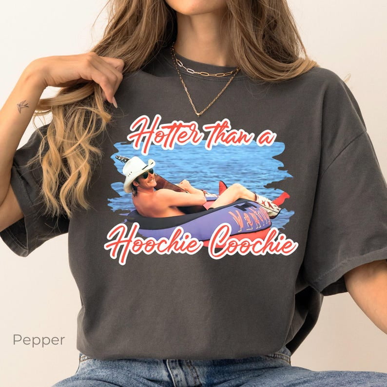 Hotter Than A Hoochie Coochie Comfort Colors Shirt, Meme Summer ...