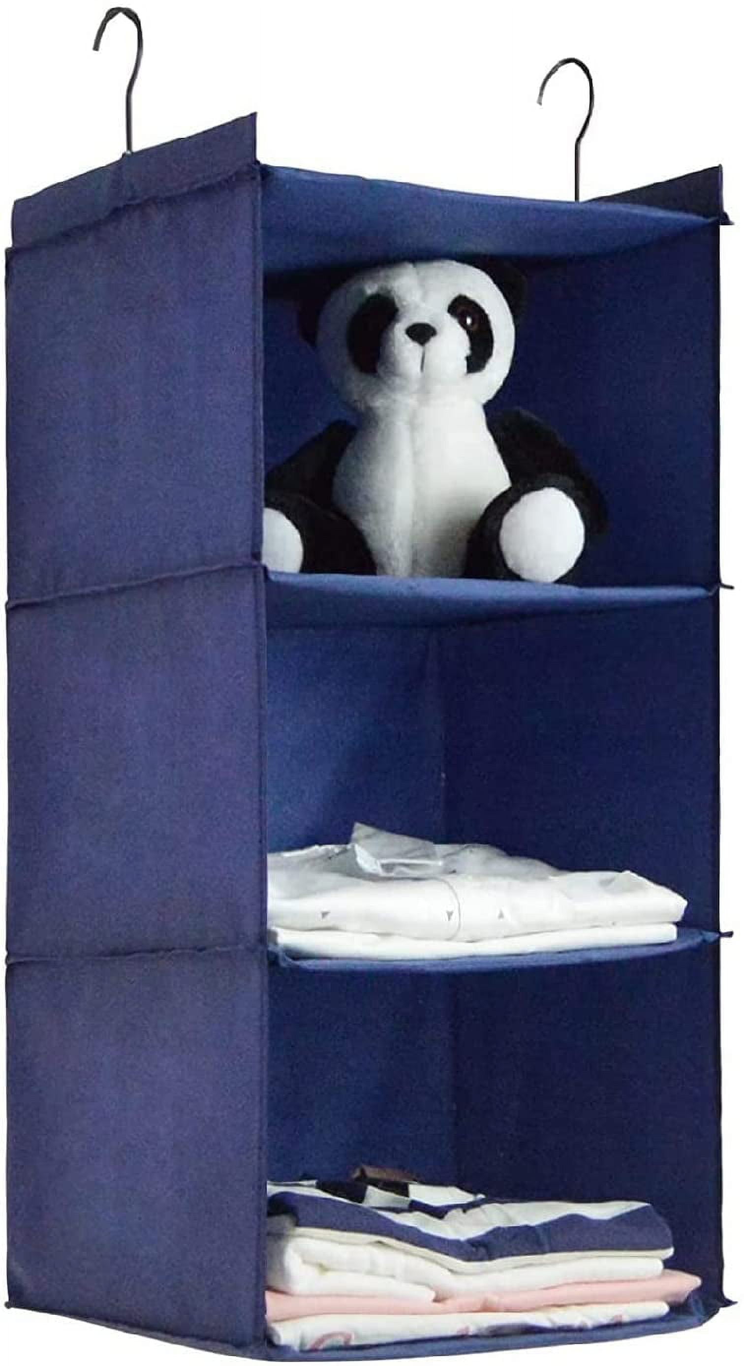 Hottest Hanging Closet Organizer 3-Shelf, Hanging Closet Shelves with 3 ...