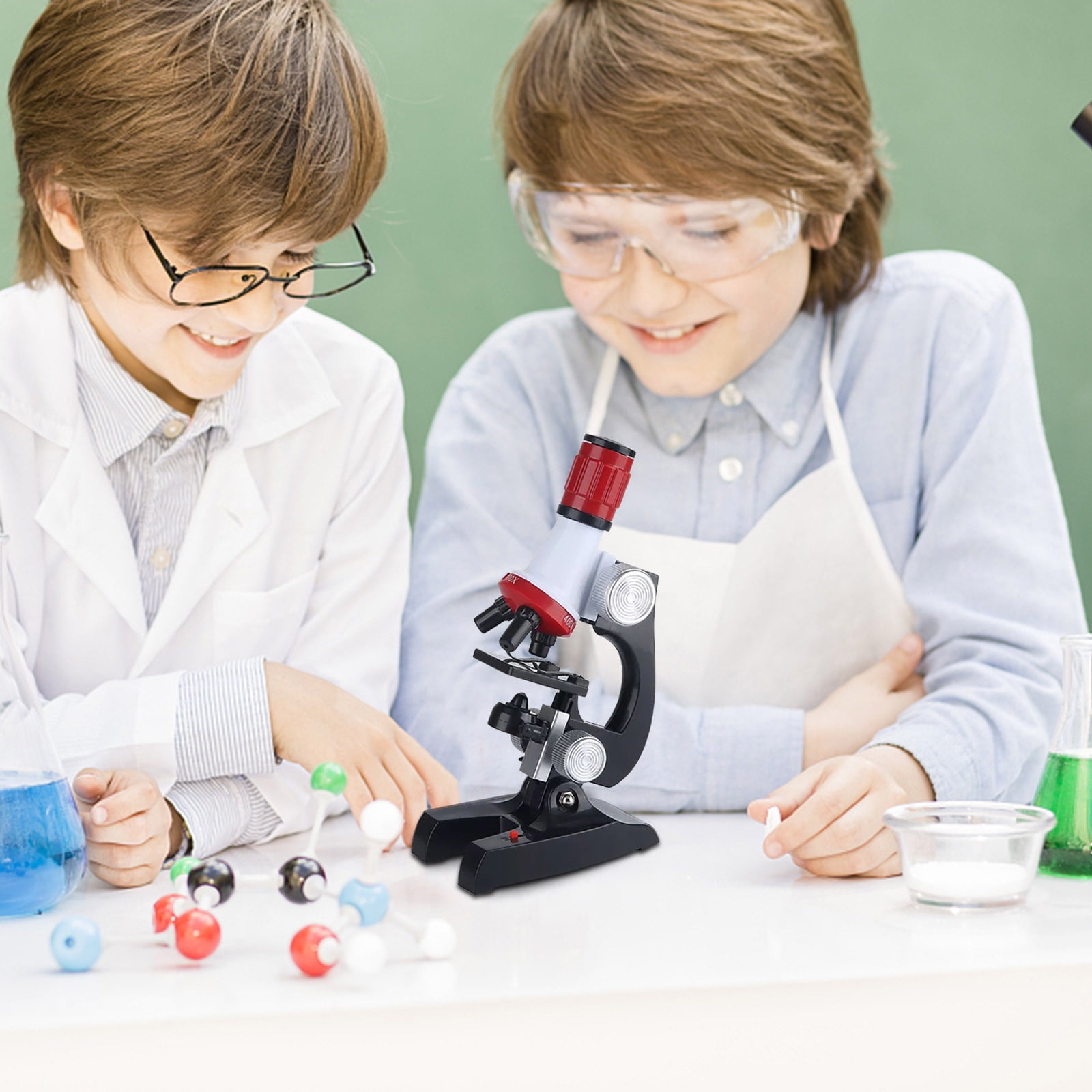 Hottest Summer Deals,High-definition 1200x Microscope Toy, Educational ...