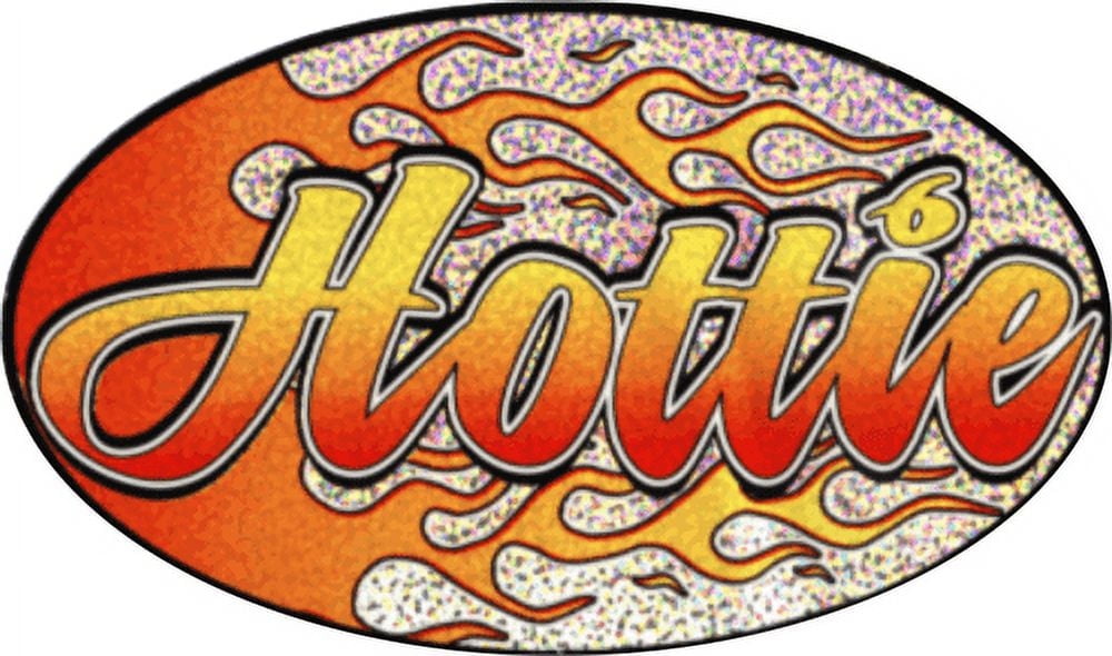 Hottie - Sticker - 6 1/4" x 3 5/8" - Walmart.com