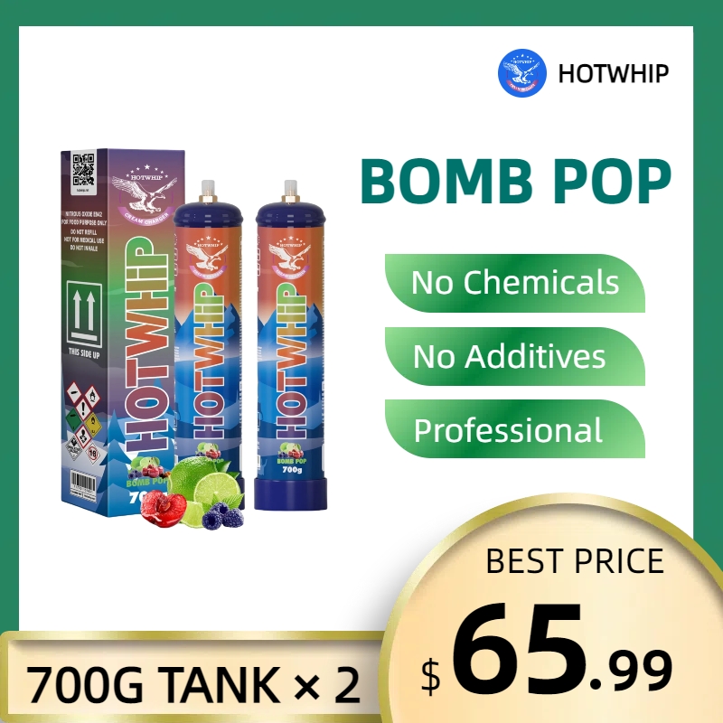 Hotwhip Bomb Pop Flavor, Whipped Cream Dispenser Cartridge Tank ...