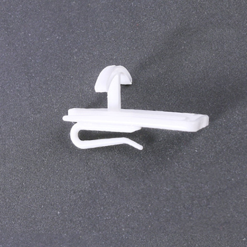 Houderco 100Pcs Adjustable Pinch Pleat Curtain Hooks Plastic for Home ...